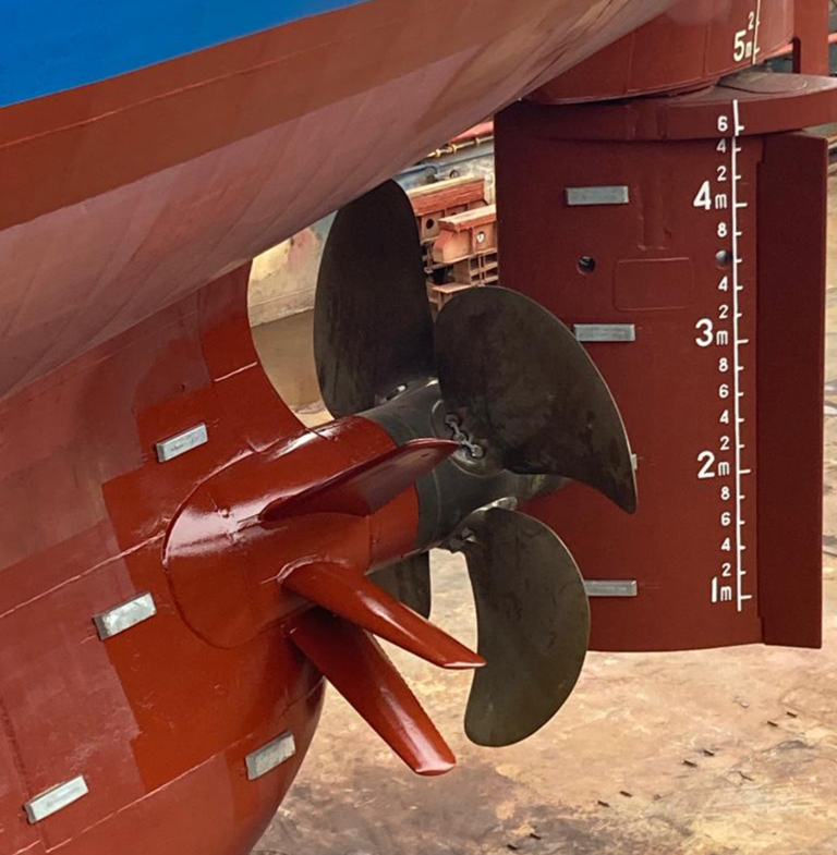 Propulsive efficiency improvement for general cargo vessel Marit ...